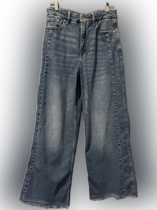 Good American | Jeans | Good American Wide Leg Jeans In Medium Blue ...